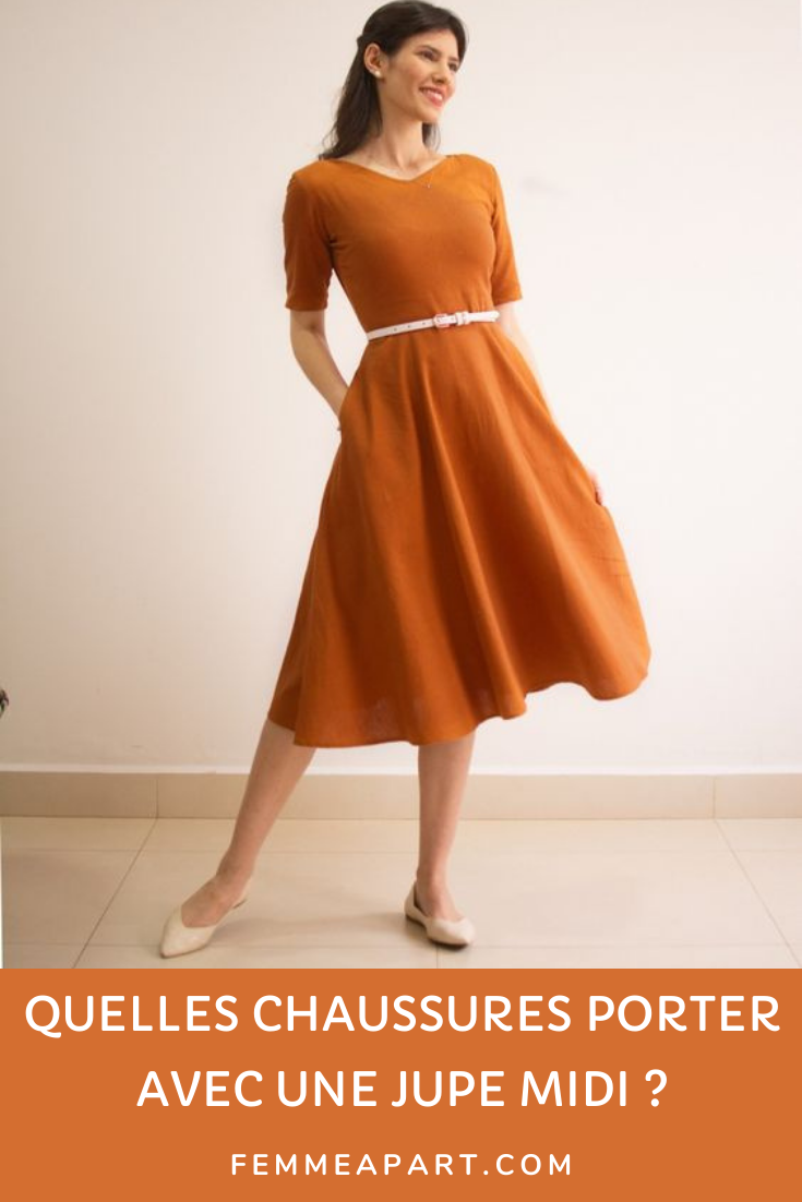 Quelles chaussures porter avec une robe ou une jupe midi ? - Femme à part